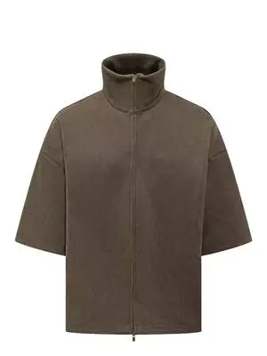 Fear Of God Short-sleeve Zip Jacket - Brown