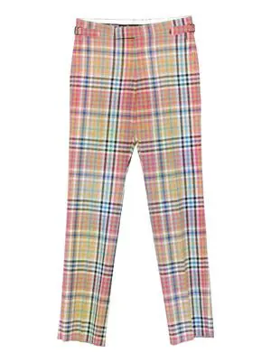 VIVIENNE WESTWOOD Buckle Check Trousers - Pink