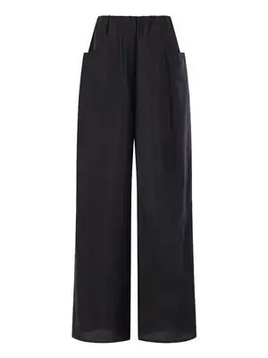 TER ET BANTINE Wide-Leg Elasticated Trousers