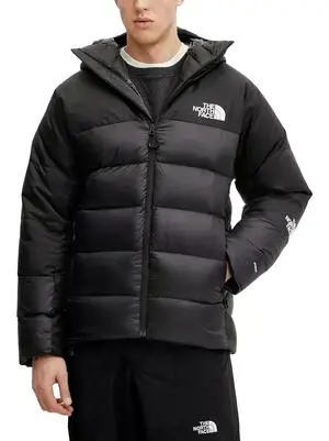 The North Face Quilted Hooded Jacket - Black