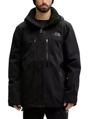 The North Face Hooded Zip Ski Jacket - Black