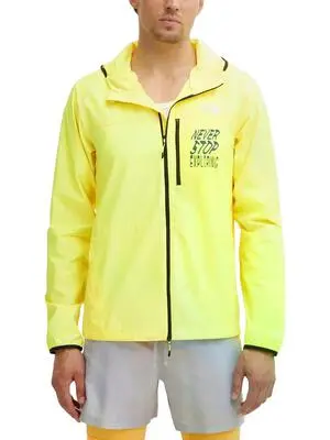 The North Face Zip Hooded Performance Jacket - Yellow