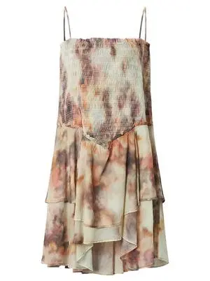 MARANT ETOILE Anka Mini Dress - Neutrals