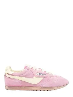 AUTRY Windspin Panelled Sneakers Pink