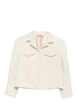 N°21 Flap-pocket Jacket - Neutrals