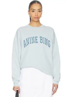 ANINE BING Miles Sweatshirt - Pale Blue