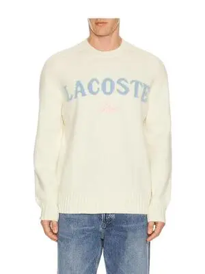 Lacoste Logo Pullover Sweater - Lapland & Delphinium