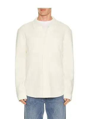 Paige Mason Sweater Shirt In Ivory - Cream Tusk