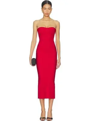 Superdown Ethelyn Midi Dress - Red