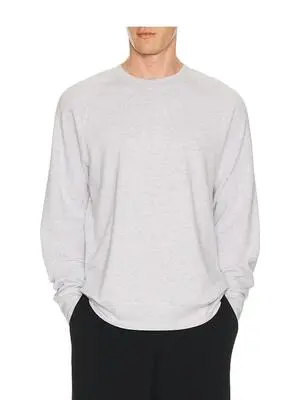 Faherty Brand Legend Crew Neck Sweater - Light Heather Grey