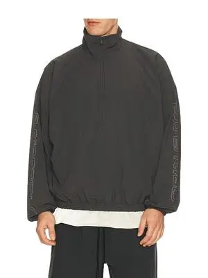 Fear Of God Half Zip Track Jacket - Iron Grey