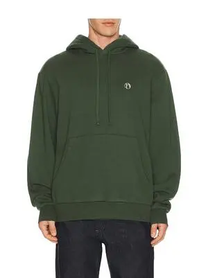 PALMES Stitch Hooded Sweatshirt - Dark Green
