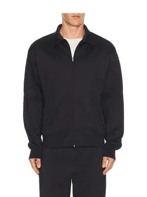 PALMES Tricot Track Jacket - Navy