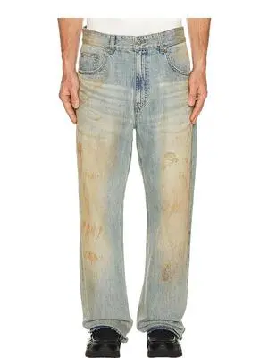 We11Done Denim Pants - Blue