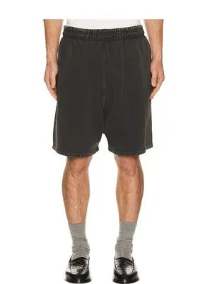 ENTIRE STUDIOS Standard Sweatshort - Washed Black