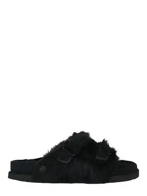 BIRKENSTOCK Zurich Pony Shearling 1774 Sandal - Black