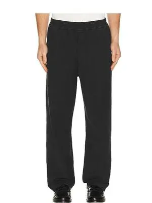 Citizens Of Humanity Pull On Terrycloth Pants - Dark Charcoal