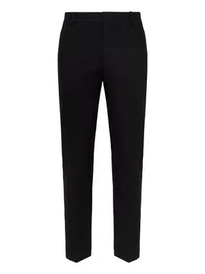 Alexander McQueen Tailored Cigarette Trousers - Black