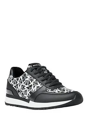 Michael Kors Andi Graphic Logo Trainer - Black