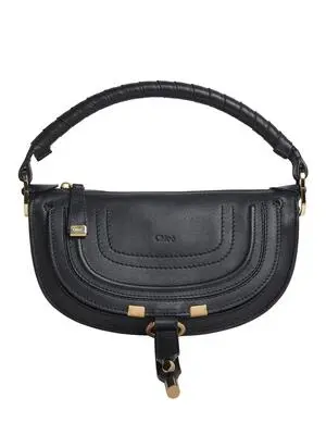 Chloé Mini Marcie Shoulder Bag - Black