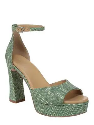 27 EDIT NATURALIZER Delphie Platform Sandal - Green Multi