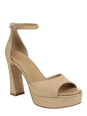 27 EDIT NATURALIZER Delphie Platform Sandal - Natural/dune Dust Tan