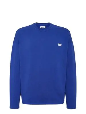 P448 Organic Cotton Pullover Sweatshirt Blue