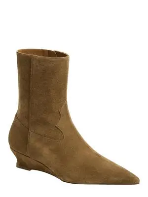Le Monde Beryl Camille Wedge Bootie - Taupe