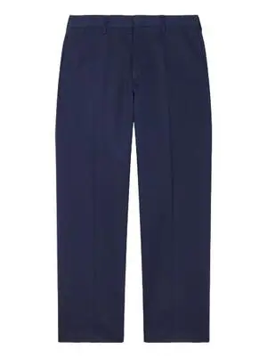 Paul Smith Cotton-linen Twill Trousers - Blue