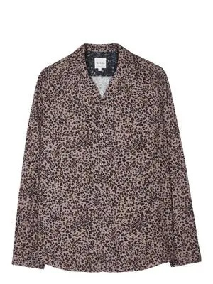 PAUL SMITH Dusky 'leopard' Print Viscose Shirt
