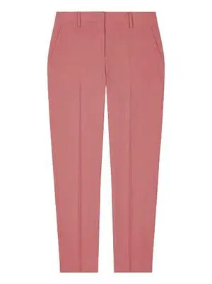 Paul Smith Slim-fit Linen Tailored Trousers - Pink