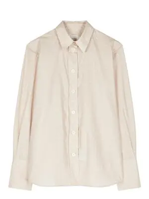 Paul Smith Polka Dot Cotton Poplin Shirt - Brown