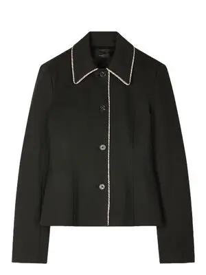 Paul Smith Milano 'signature Stripe' Jacket - Black
