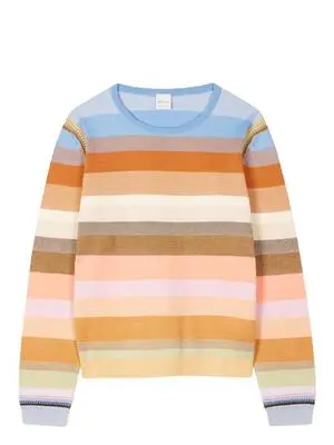 Paul Smith Smith Stripe Cotton Sweater - Multicolour