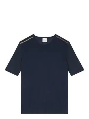 Paul Smith Knitted Short Sleeve Top - Blue