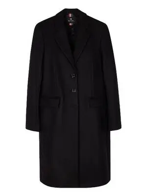 Paul Smith Cashmere-blend Epsom Coat - Black