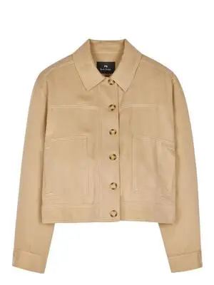 Paul Smith Cropped Jacket - Green