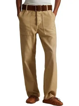 Polo Ralph Lauren The Ricky Cotton Utility Pants - Khaki