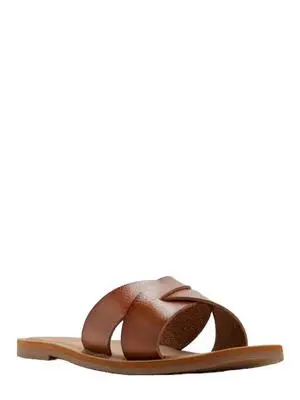 Roxy Andreya Ii Slide Sandal - Tan