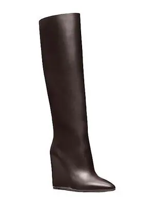 Michael Kors Jodi Leather Tall Boot - Brown