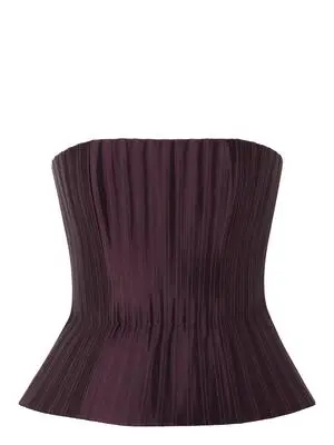 DANIELLE FRANKEL Veda Strapless Bustier - Purple