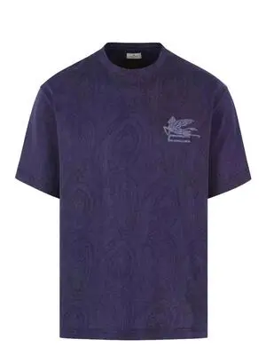 Etro Paisley T-shirt - Purple