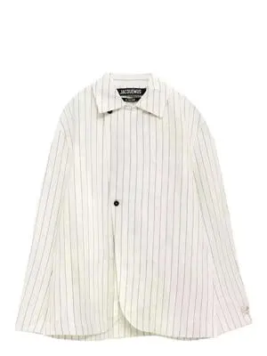 Jacquemus Dimanche Striped Jacket - Neutrals