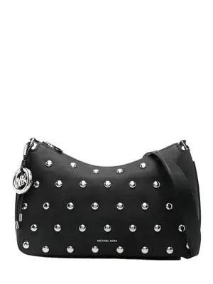Michael Kors Studded Shoulder Bag - Black
