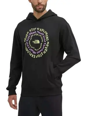 The North Face Long-sleeved Graphic Hoodie - Black
