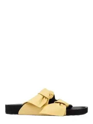 Isabel Marant Lennyo Bow Sandals - Yellow