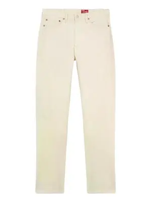 FORTELA 992 Johnny Selvedge Five-pocket Jeans - Neutrals