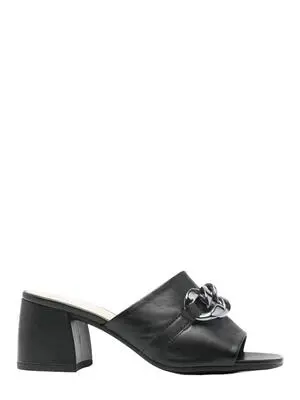 Gabor Chain-embellished Mules - Black