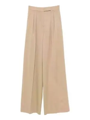 Max Mara Quorum Pleated Trousers - Neutrals
