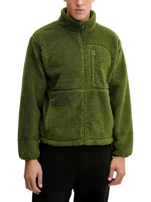 The North Face Zipped Fleece Jacket - Green